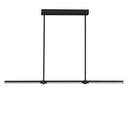 -106W 2 Led Pendant-23.75 Inches Wide By 15 Inches High-Black/Satin Nickel/Satin Brass Finish ...