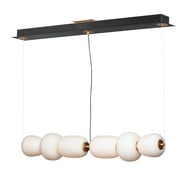 ET2 Lighting - Pearl - 18W 3 LED Suspension Pendant In contemporary ...