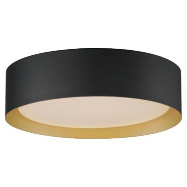 ET2 Souffle LED Flush Mount, 25W, Terracotta, Steel, 13.75x3.75 ...