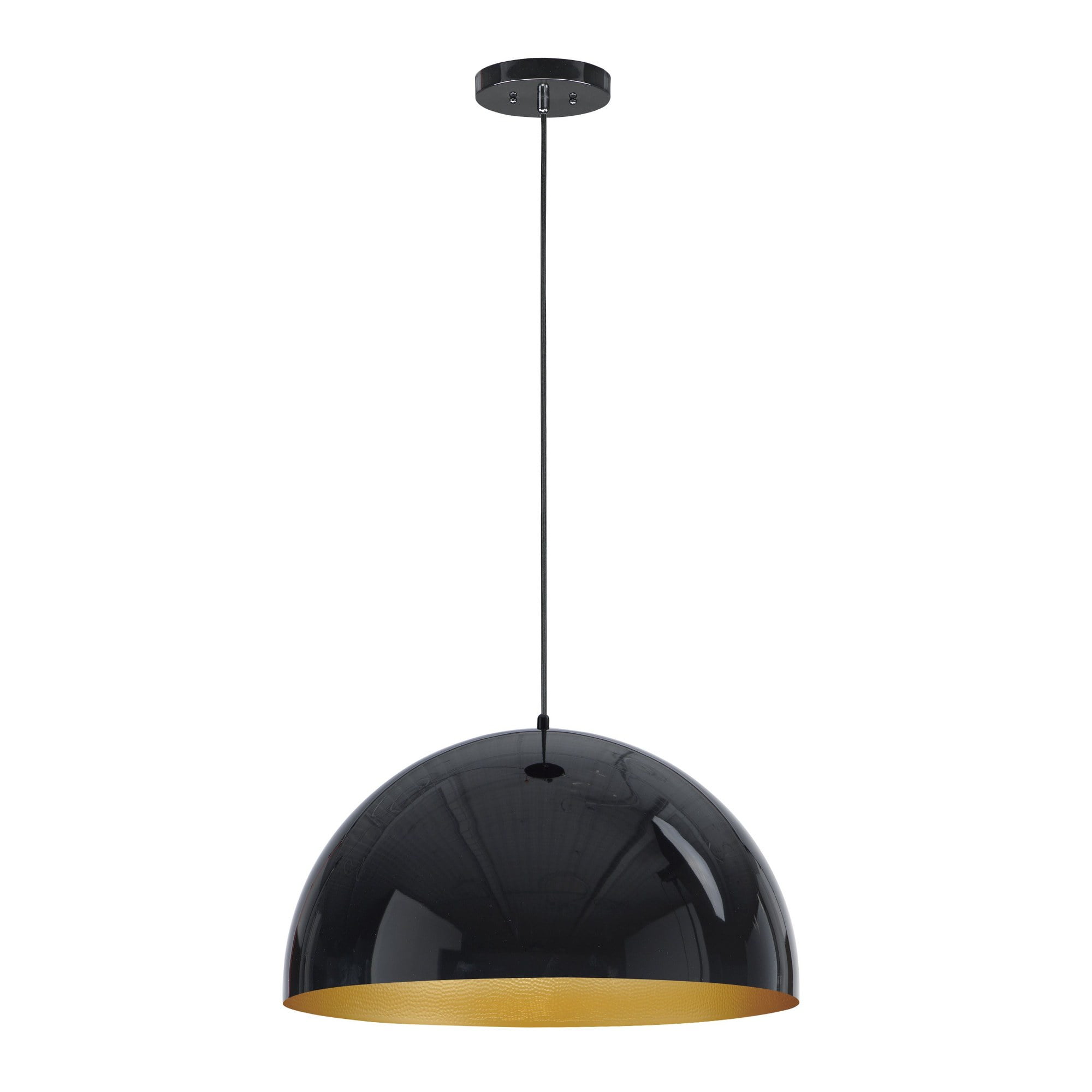 E24904-GBGLD-ET2 Lighting-Hemisphere - 20W 1 LED Pendant-13 Inches Tall ...