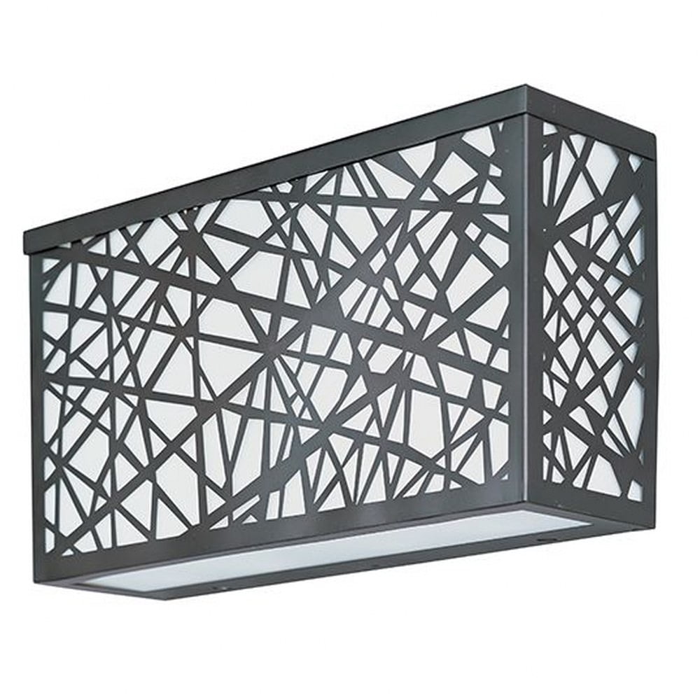 ET2 Lighting Inca - 24W 4 LED Large Exterior Fixture, Bronze Finish ...