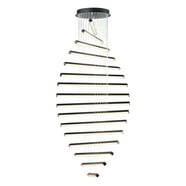 ET2 E10017-MPLT Flute LED 36 in. Multiple Linear Pendant Ceiling Light ...