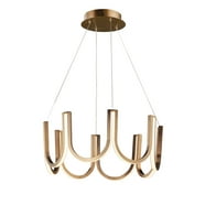 ET2 Lighting - LED Pendant - Hover-160W 16 LED Pendant-28 Inches wide by 1.5 - Walmart.com