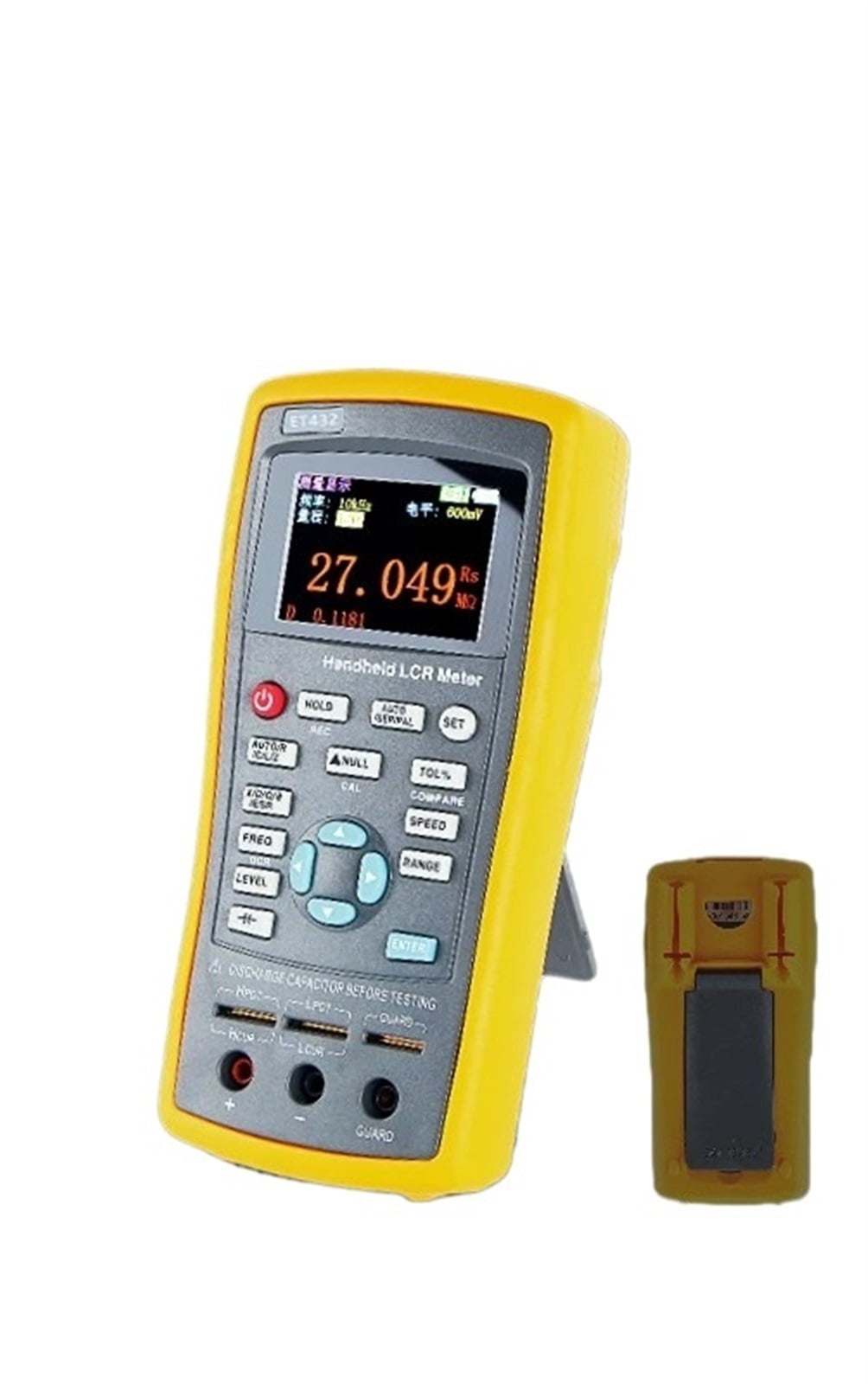 ET430 ET431 ET432 ET433 High Precision Multifunction Handheld LCR Digital Bridge Meter ...