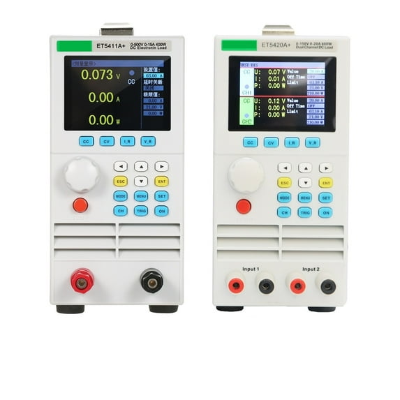 ET5420A+ Programmable DC Electronic Load 200W/400W Dual-channel Battery ...