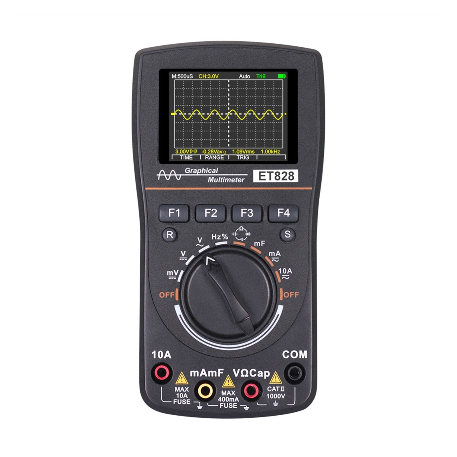 ET828 Oscilloscope Multimeter 1MHZ 2.5MSPS Sampling Rate Oscilloscope ...