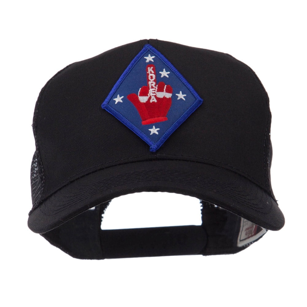 ETC Embroidered Military Patched Mesh Cap - Korea OSFM - Walmart.com