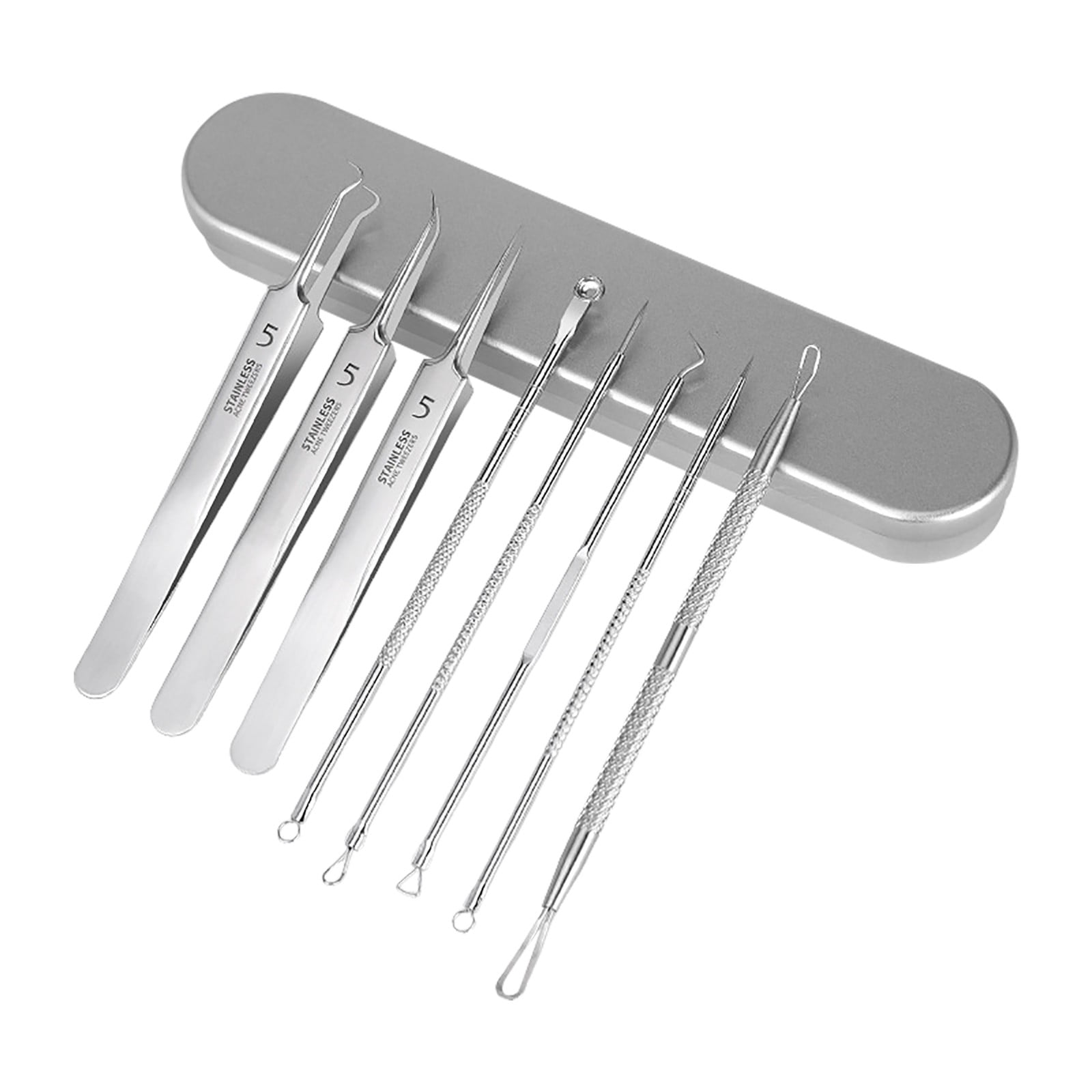 ETCONEN Blackhead Remover, Comedone Extractor, Curved Blackhead ...