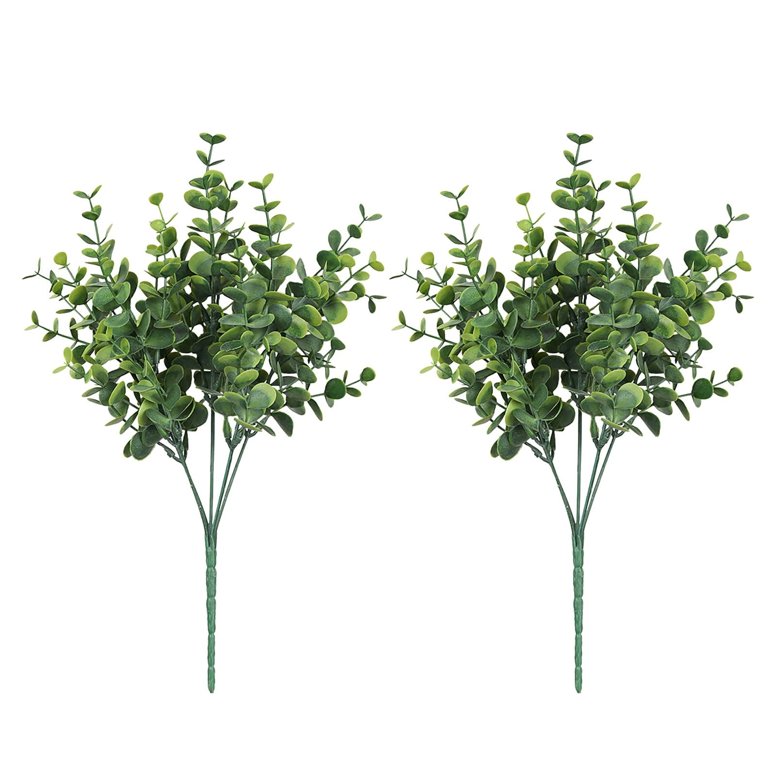 ETCONEN Eucalyptus Leaves Stems 2 PCS, 2 Kinds Mixed Artificial ...