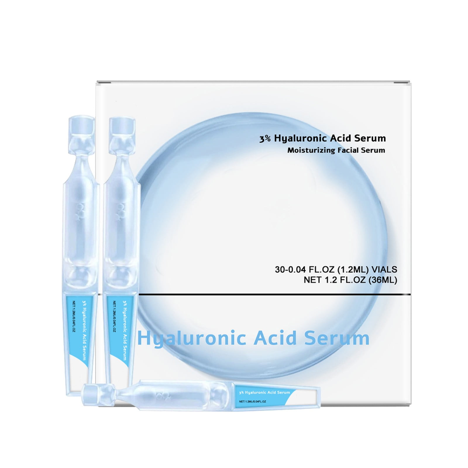 ETCONEN Hyaluronic Acid Tubes, 3% Hyaluronic Acid Serum Ultra-Hydrating ...