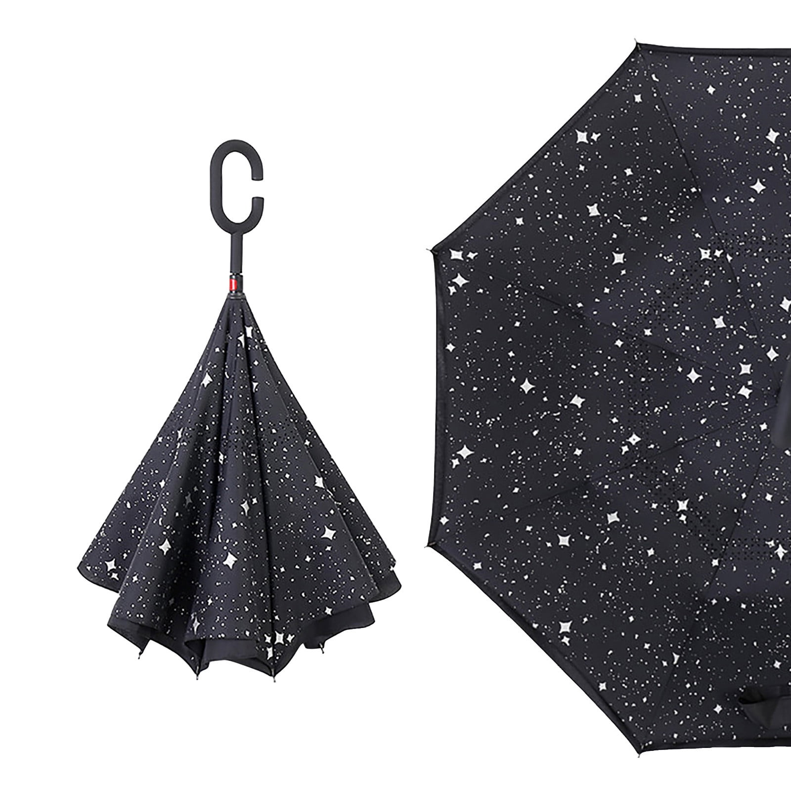 ETCONEN Inverted Reverse Upside Down Umbrella, Extra Large Double ...