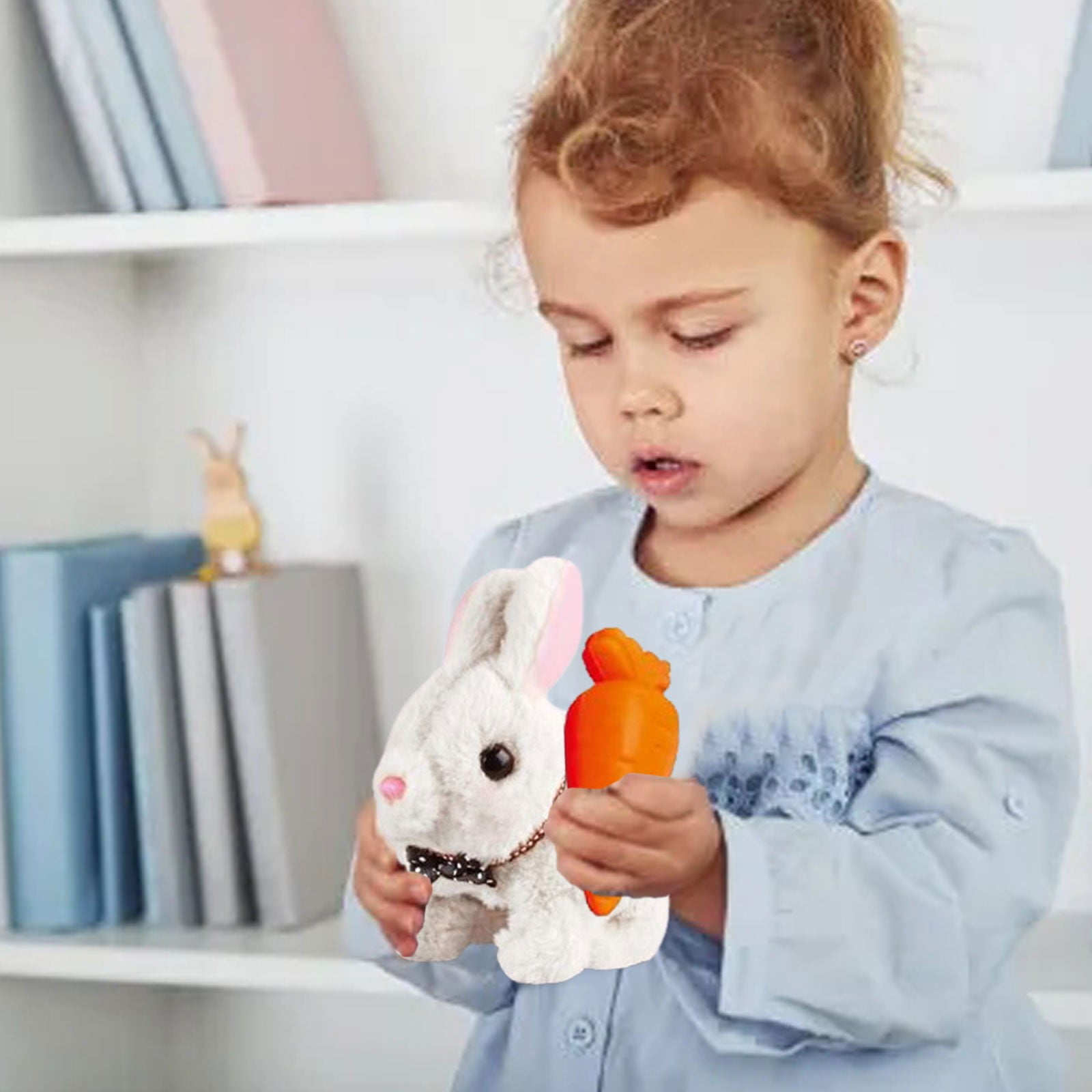 ETCONEN My Realistic Robot Rabbit Bunny Robot Bunny Robot Realistic ...