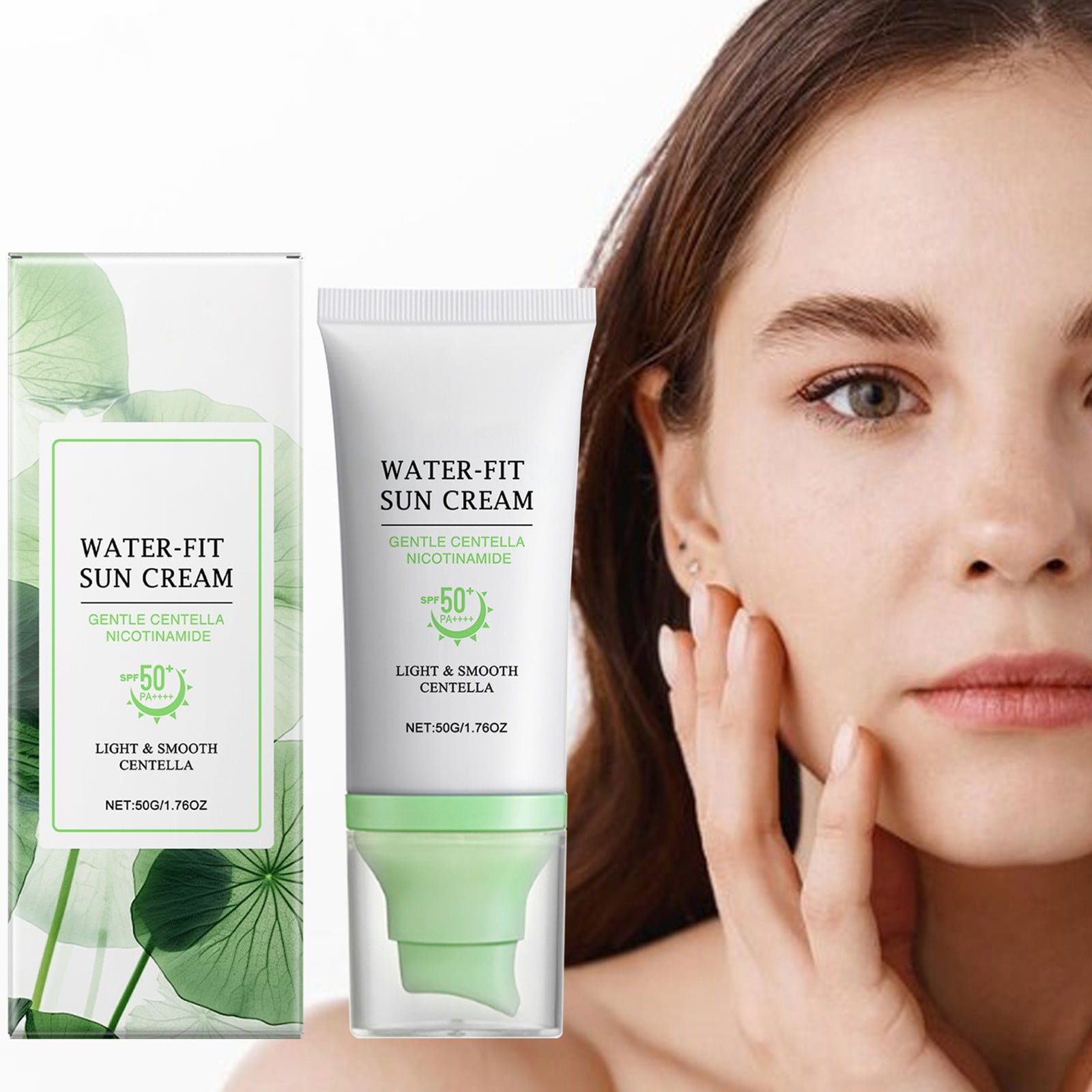 ETCONEN Suns-creen SPF 50, Hyalu Cica Sun cream for Face, Water ...