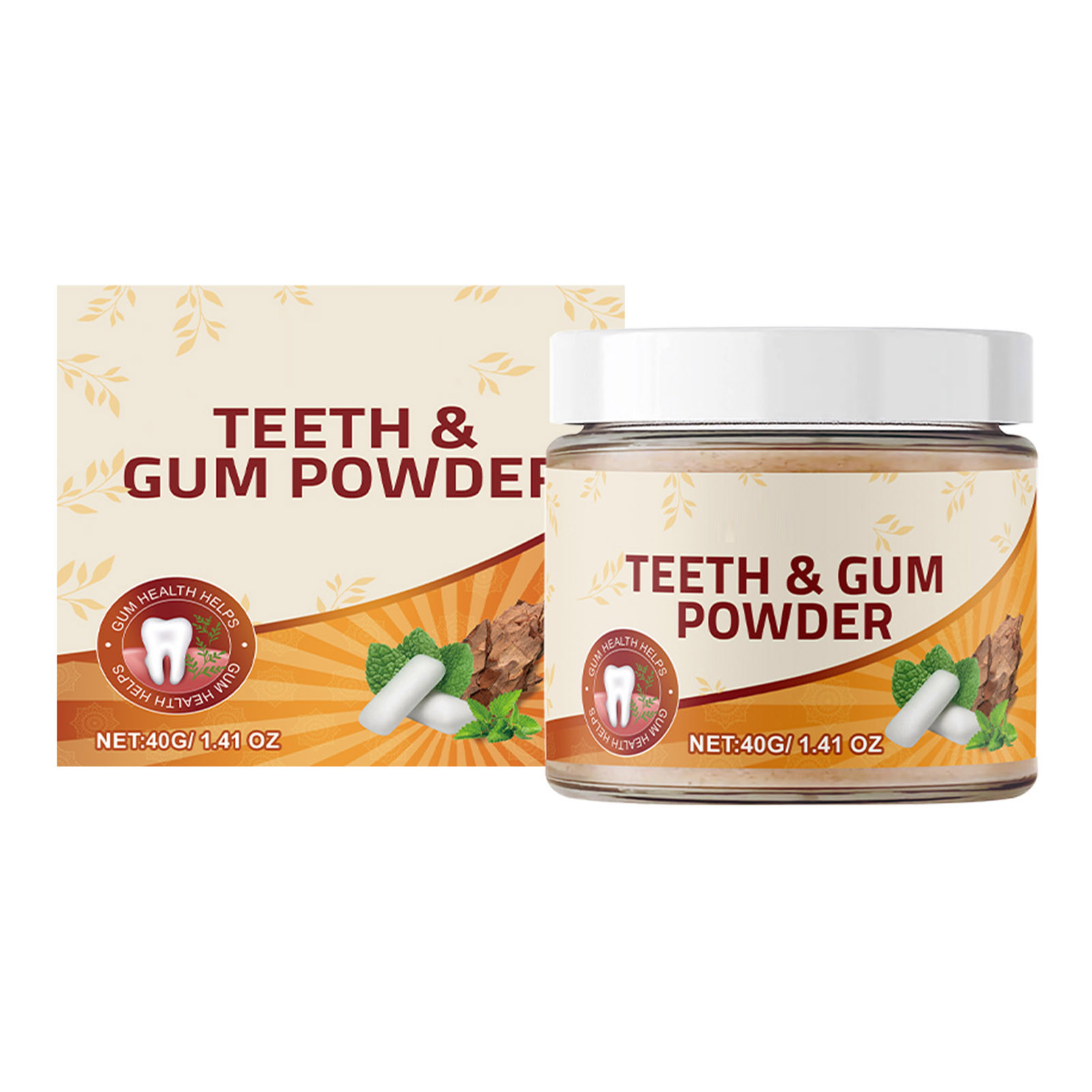 ETCONEN Teeth & Gum Powder Gum Powder Help Plaque Bleeding Sensitivity ...