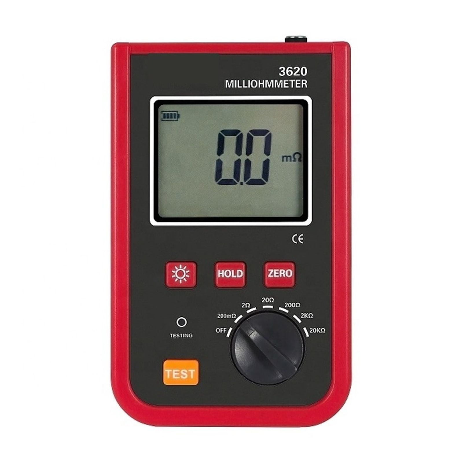 ETCR3620 Portable Milliohmmeter 1m-20.0k DC Low Value Resistance Tester ...
