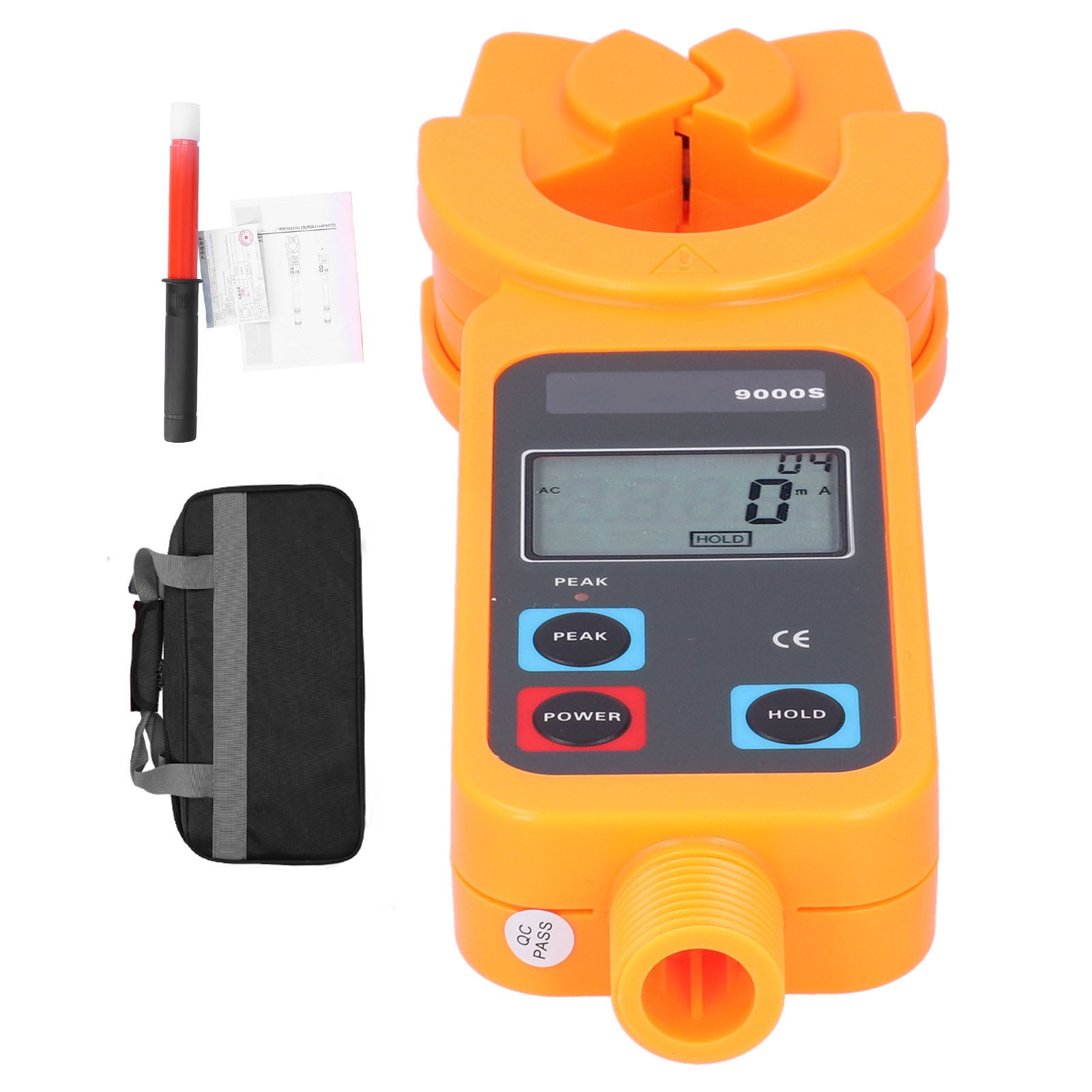 ETCR9000S 0.00mA~1200A Portable Load High Voltage Clamp Leakage Current ...