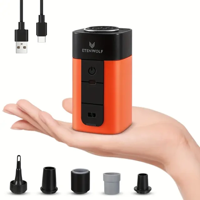 ETENWOLF AIR 2 PRO Air Pump for Inflatables with 3200 mAh Battery, 2X ...