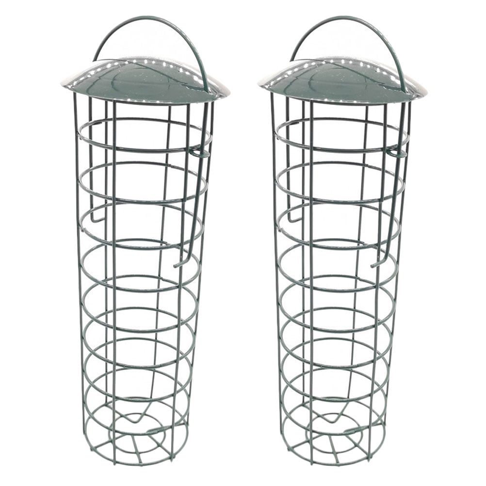 ETEREAUTY 2 Pcs Hopper Bird Feeder Feeders for Cages Outdoor The Birds ...