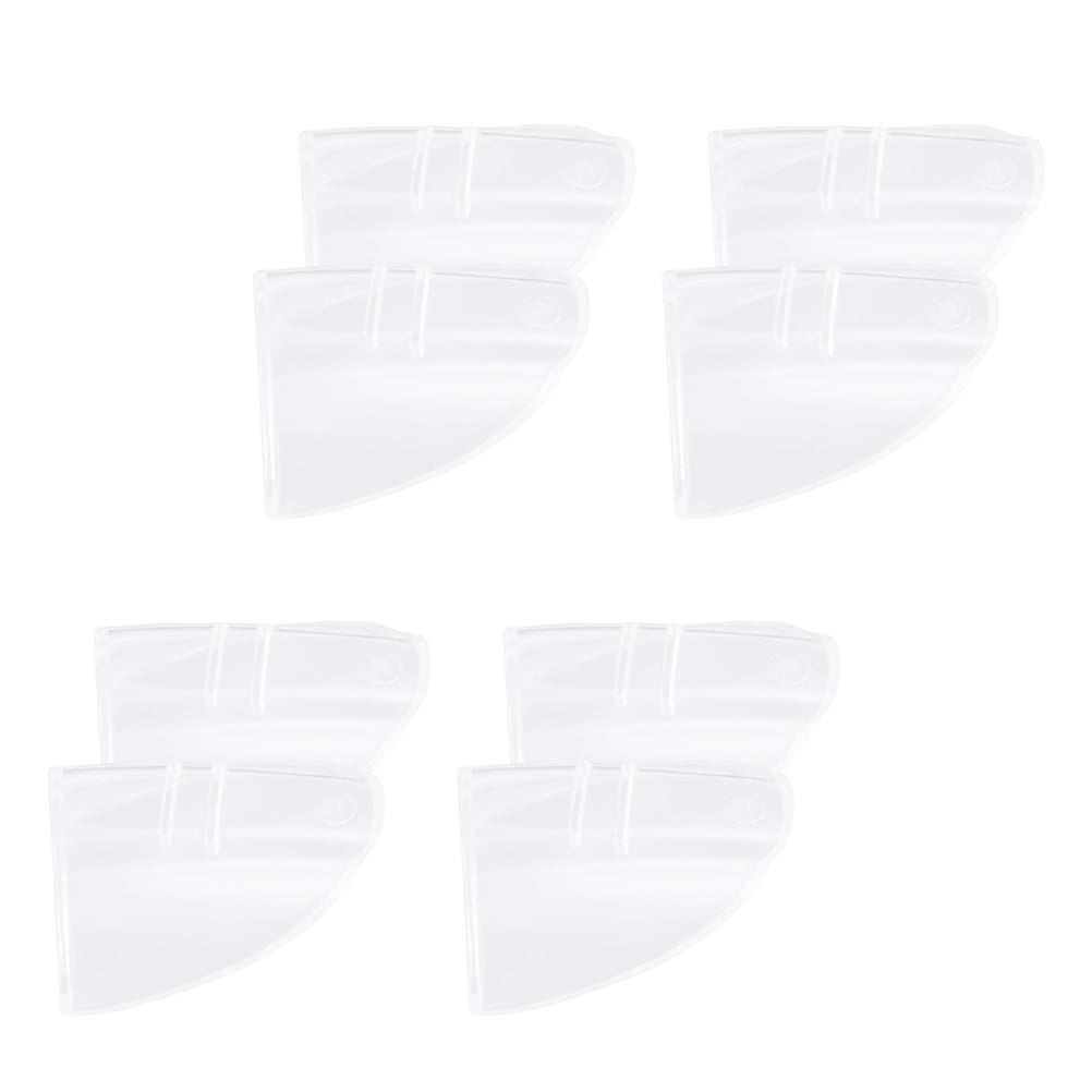 ETEREAUTY 4 Pairs Protective Eyewear Side Splash Guard for Glasses TPU ...