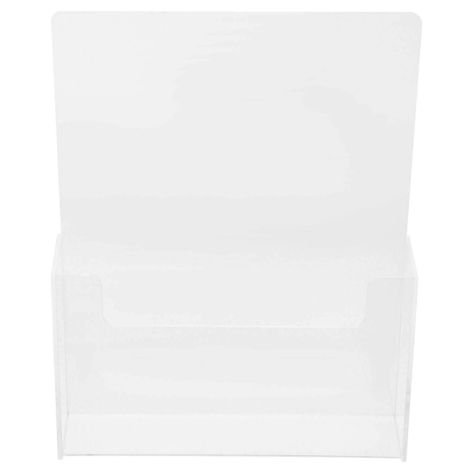 ETEREAUTY Acrylic Brochure Display Stand Clear Brochure Holder for Home ...