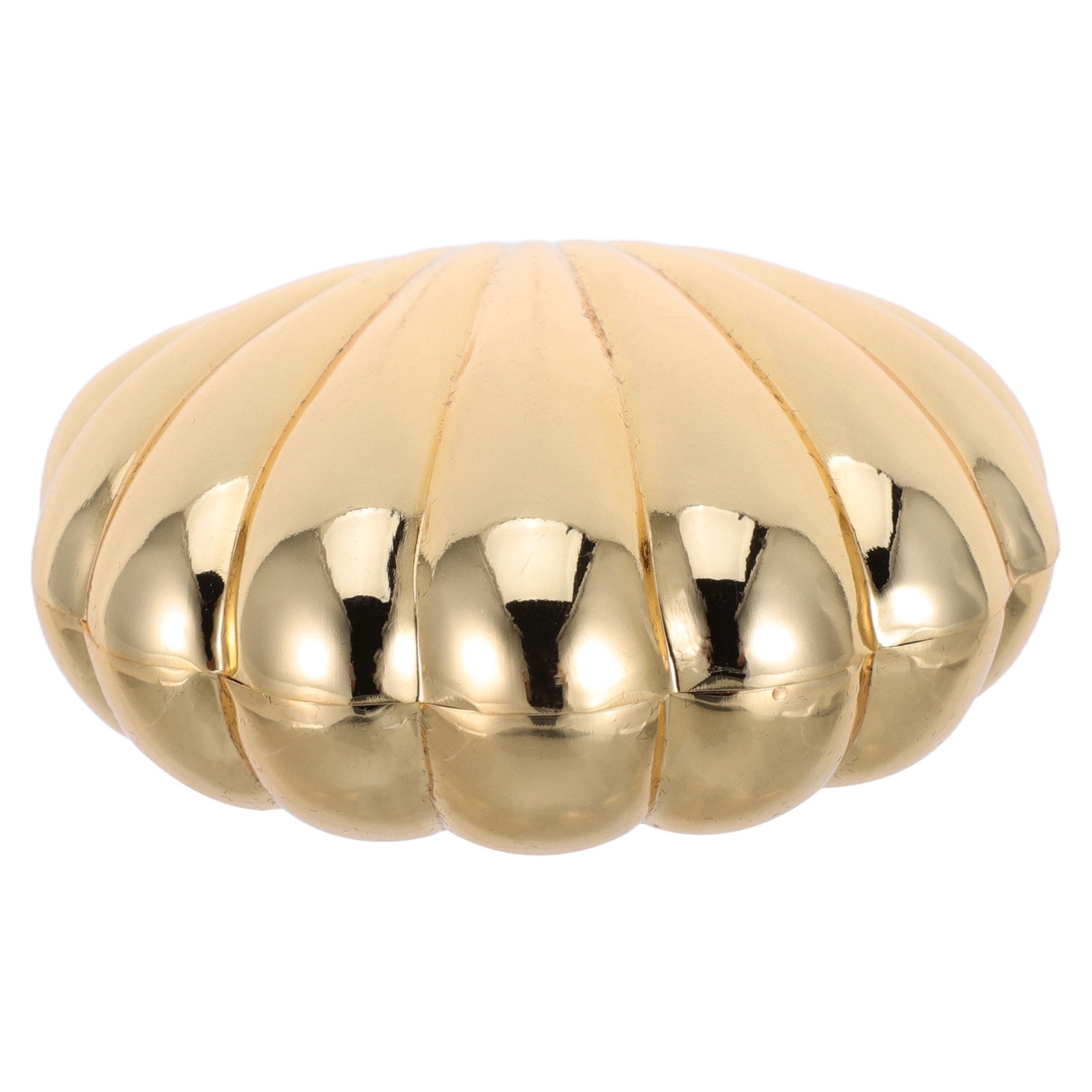 ETEREAUTY Golden European Vintage Jewelry Box Zinc Alloy Shell Storage ...