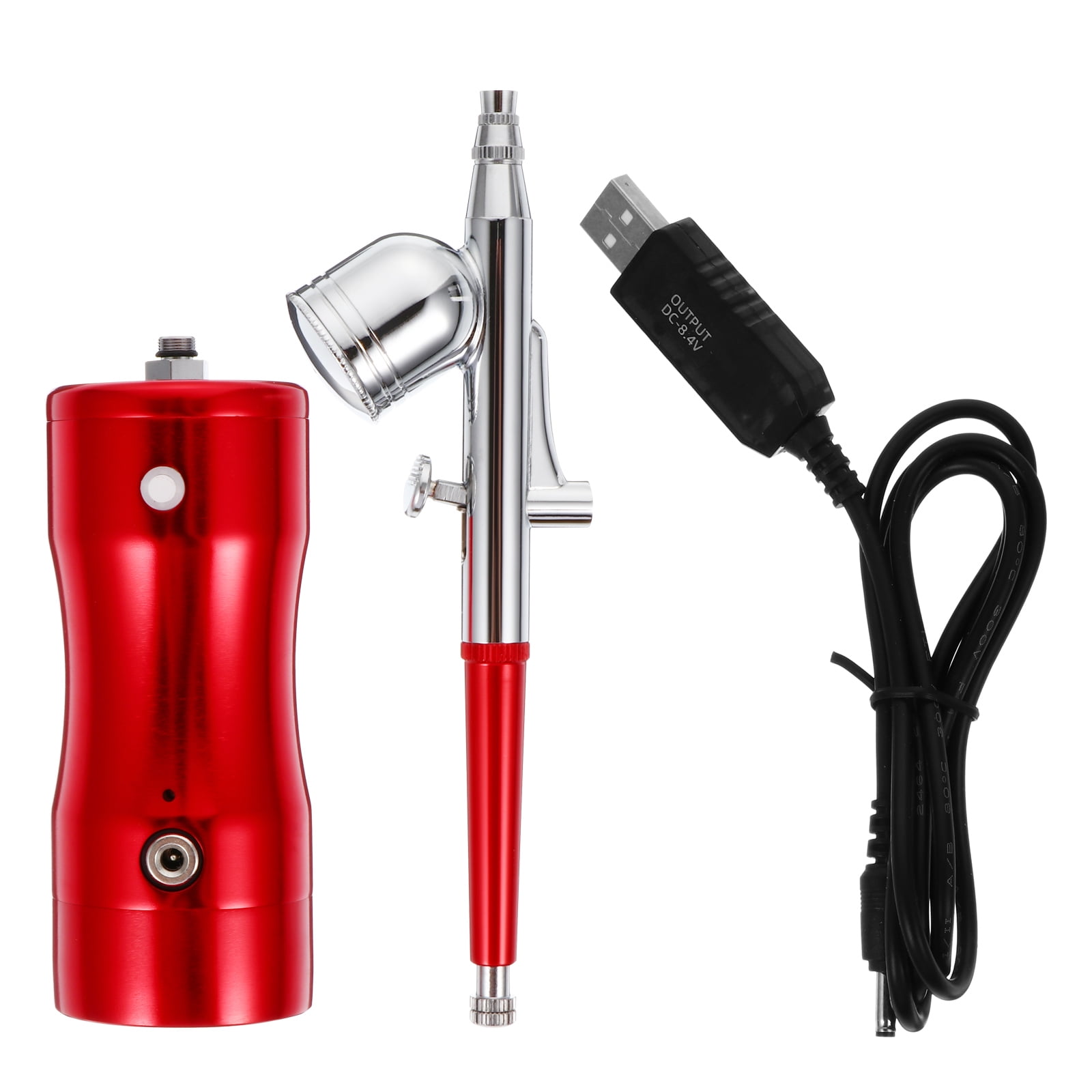 ETEREAUTY Vacuum Blower Make up Kits Rechargeable Airbrush Portable ...