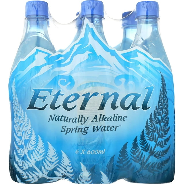 ETERNAL WATER NUTRLAY ALKALINE 6PK(600 ML), PACK OF 4 - Walmart.com