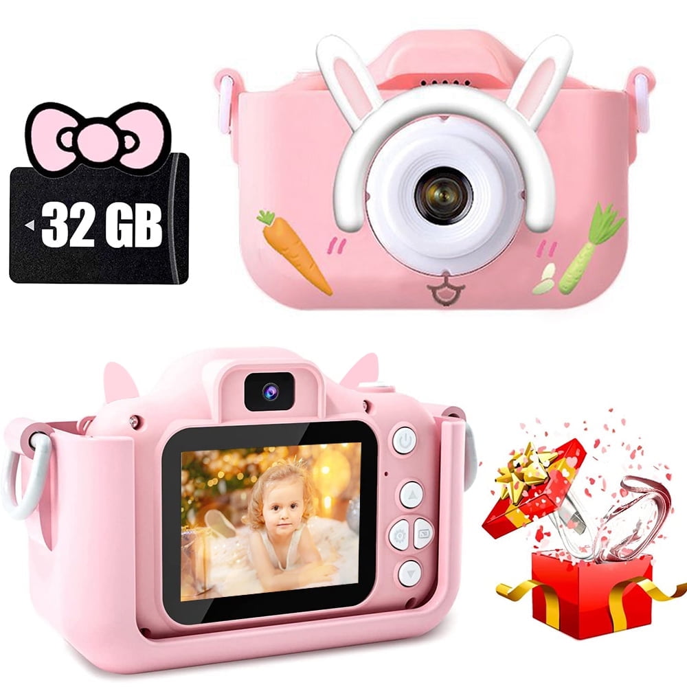 ETERSTARLY Toy Camera, 24MP Kids Digital Camera, 1080P Kids Video ...