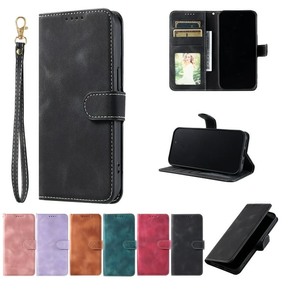 ETFAST Leather Wallet Phone Case For Redmi Note 9 pro Max NOTE12 Pro ...