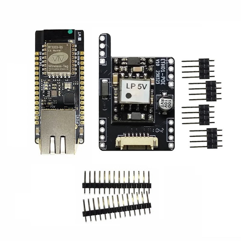 ETH01- ESP32-C3 WiFi Bluetooth Development Board Ethernet 3 in 1 IoT ...