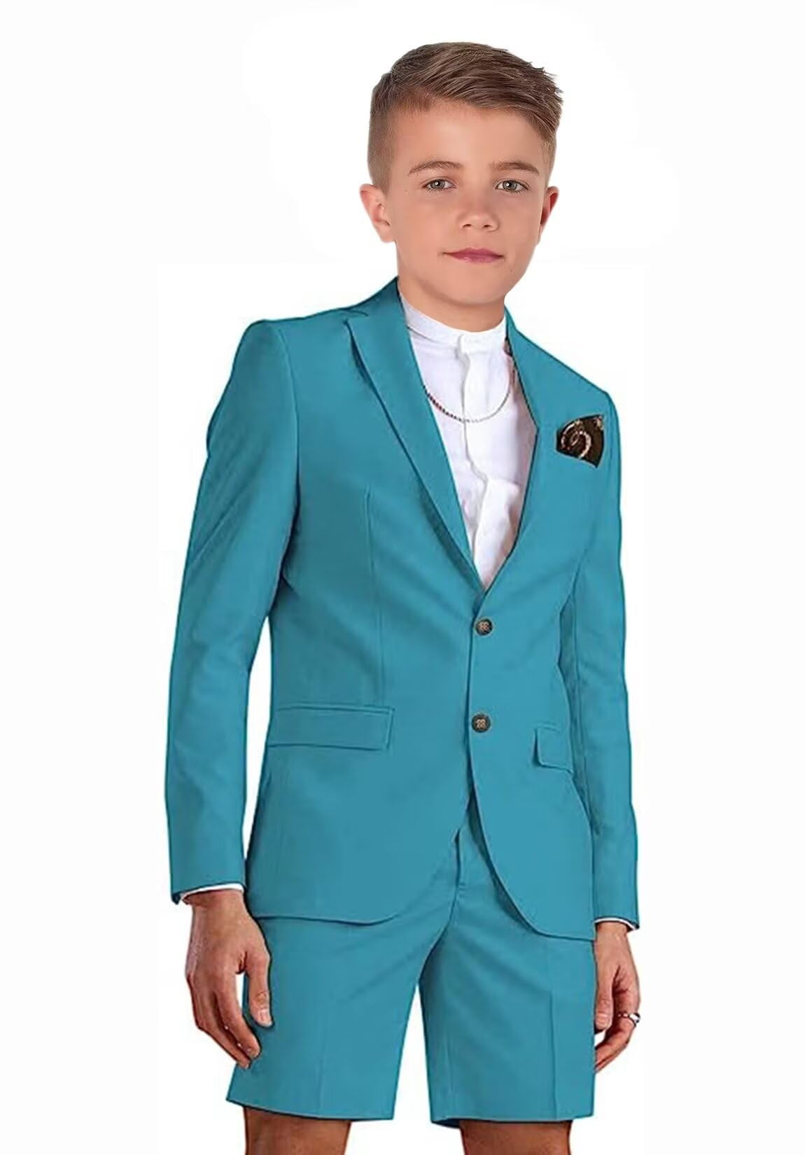 ETHAN 2PC Suit for Boys Casual Slim Fit Vintage Suits GroomsBoys Suits ...