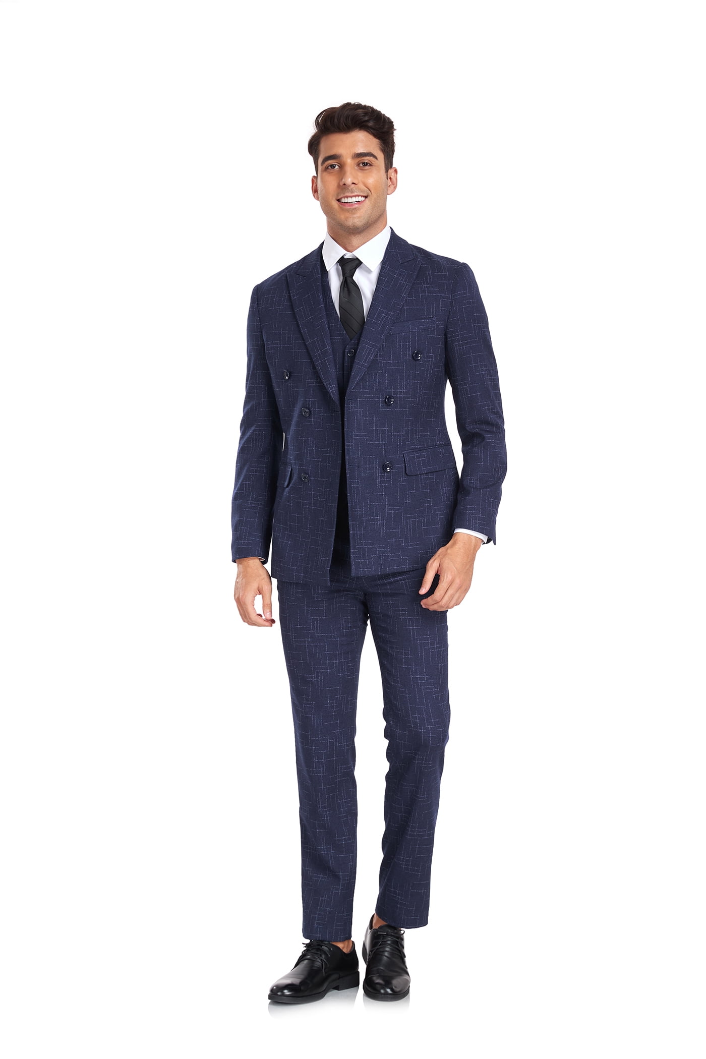 ETHAN 3 Piece Slim Fit Elegant Suit Set for Wedding Colourful Men's ...
