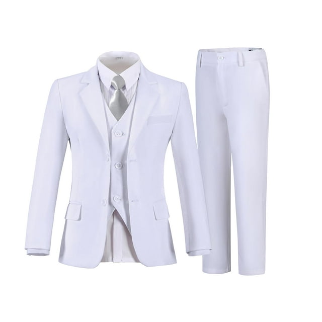 ETHAN 5 Piece Formal Wear for Boys First Communion Outfit Set for Young ...