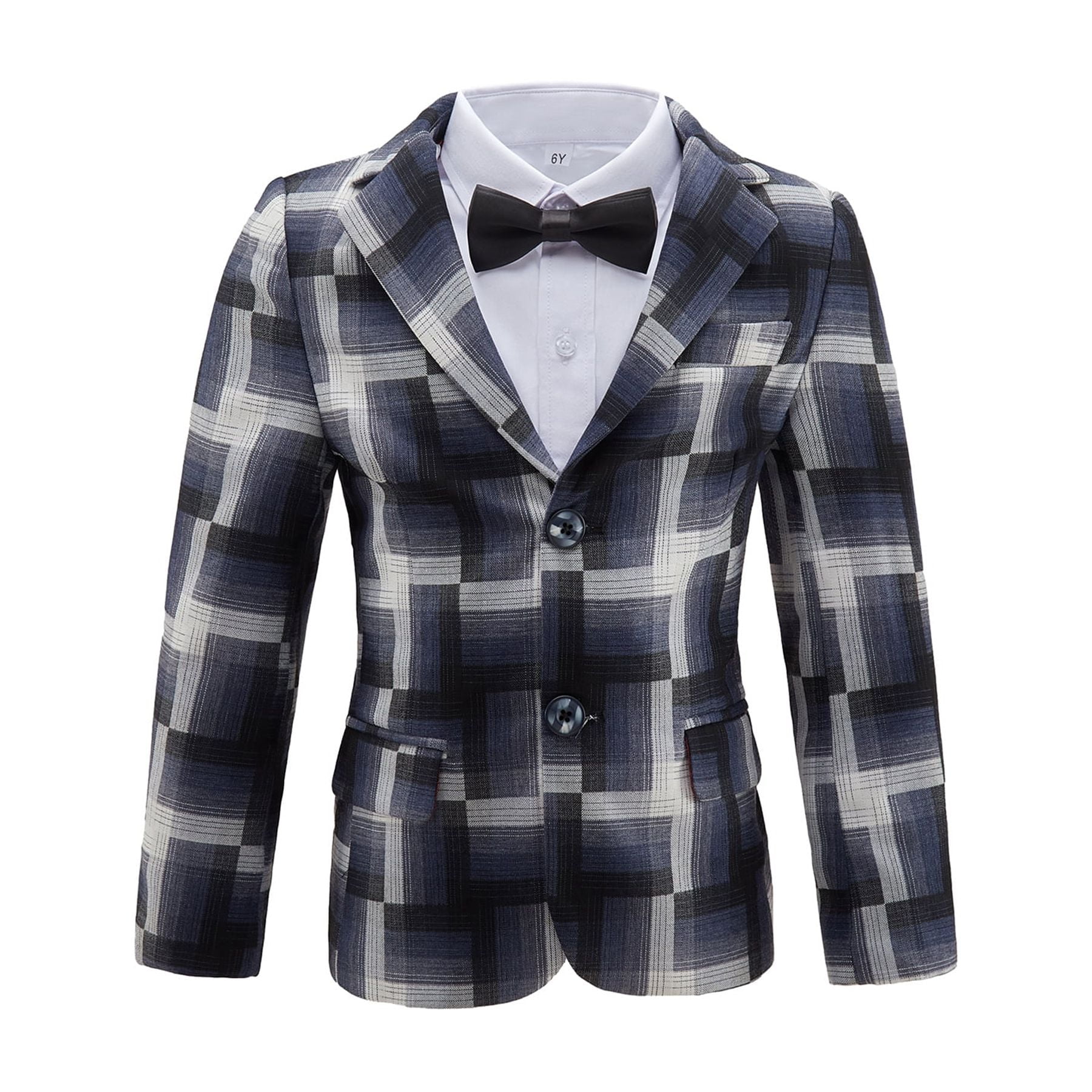 ETHAN Big Boy Suits Formal Tuxedo Wedding Prom Suit for Teens Boys ...