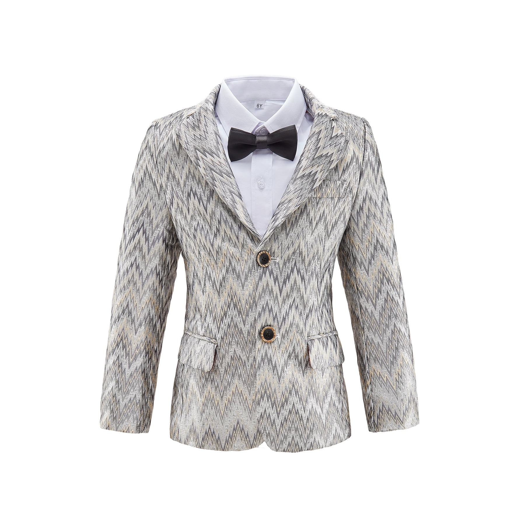 ETHAN Big Boy Suits Formal Tuxedo Wedding Prom Suit for Teens Boys Jacquard Suits Blazer Jacket ...