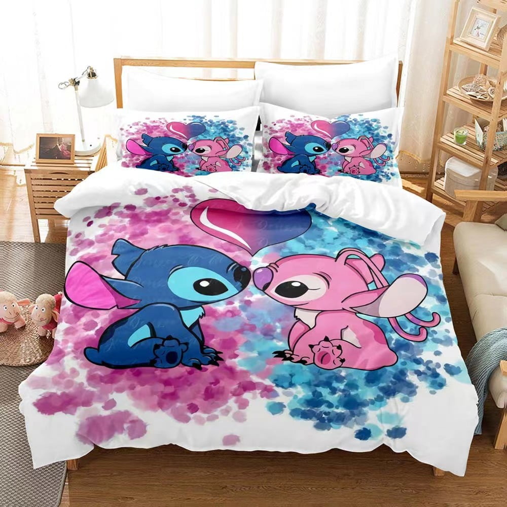 ETHAN Cute Cartoon 3 Piece Bedding Anime Cute Duvet Cover Sets Super ...