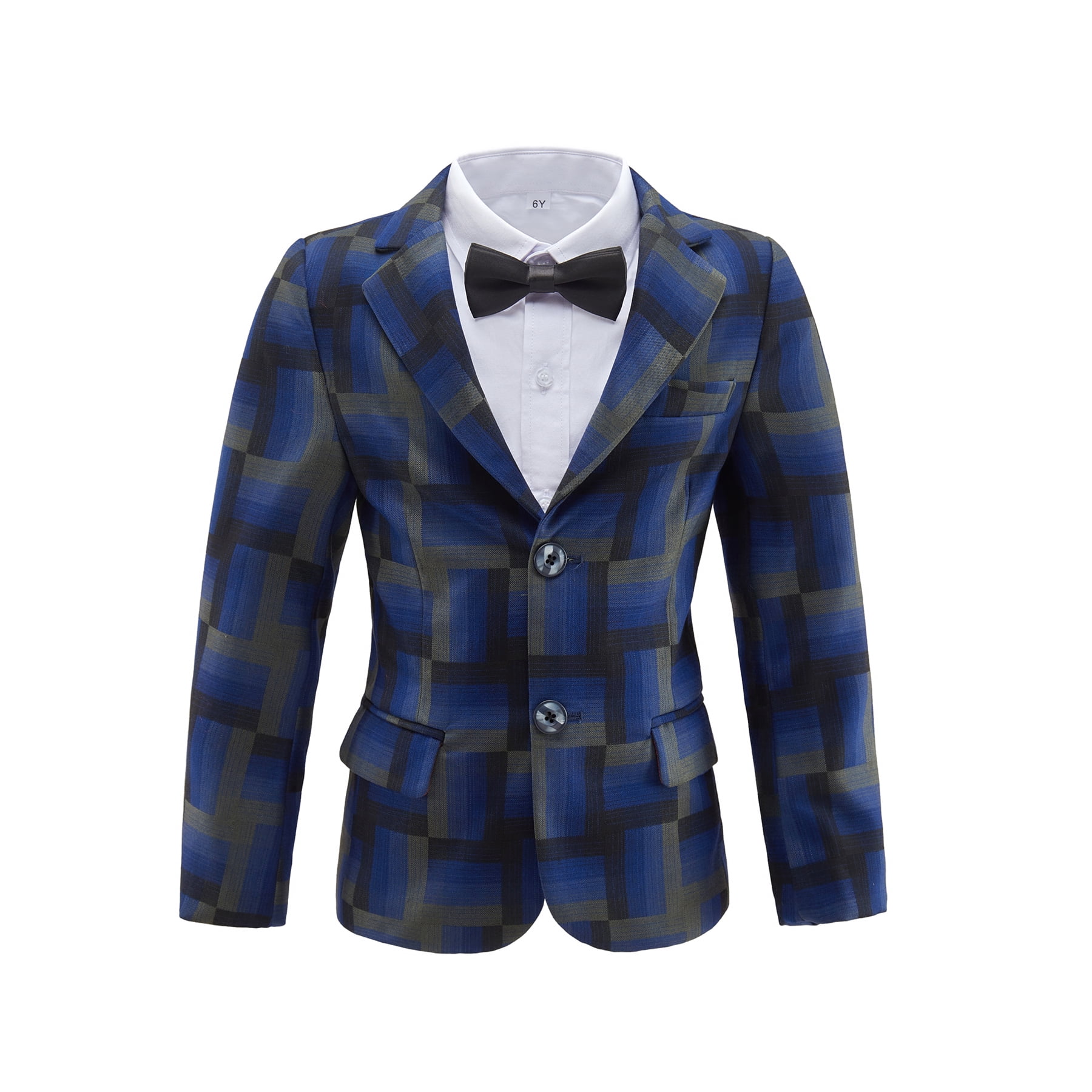 ETHAN Kids Tuxedo Suits for Boys Blazer Blue Tuxedo Boys Blazer for ...