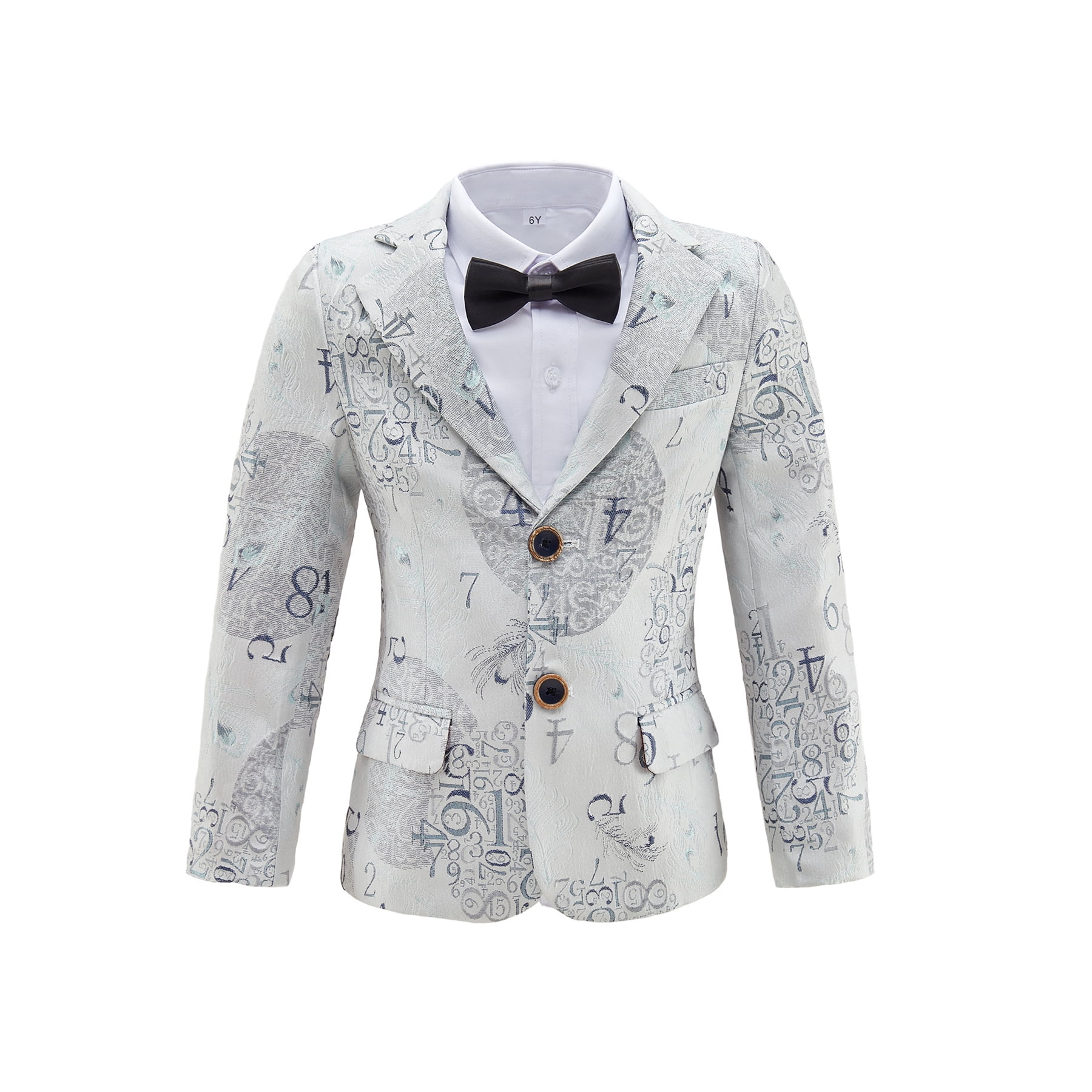 ETHAN Kids Tuxedo Suits for Boys Blazer White Tuxedo Boys Blazer for ...