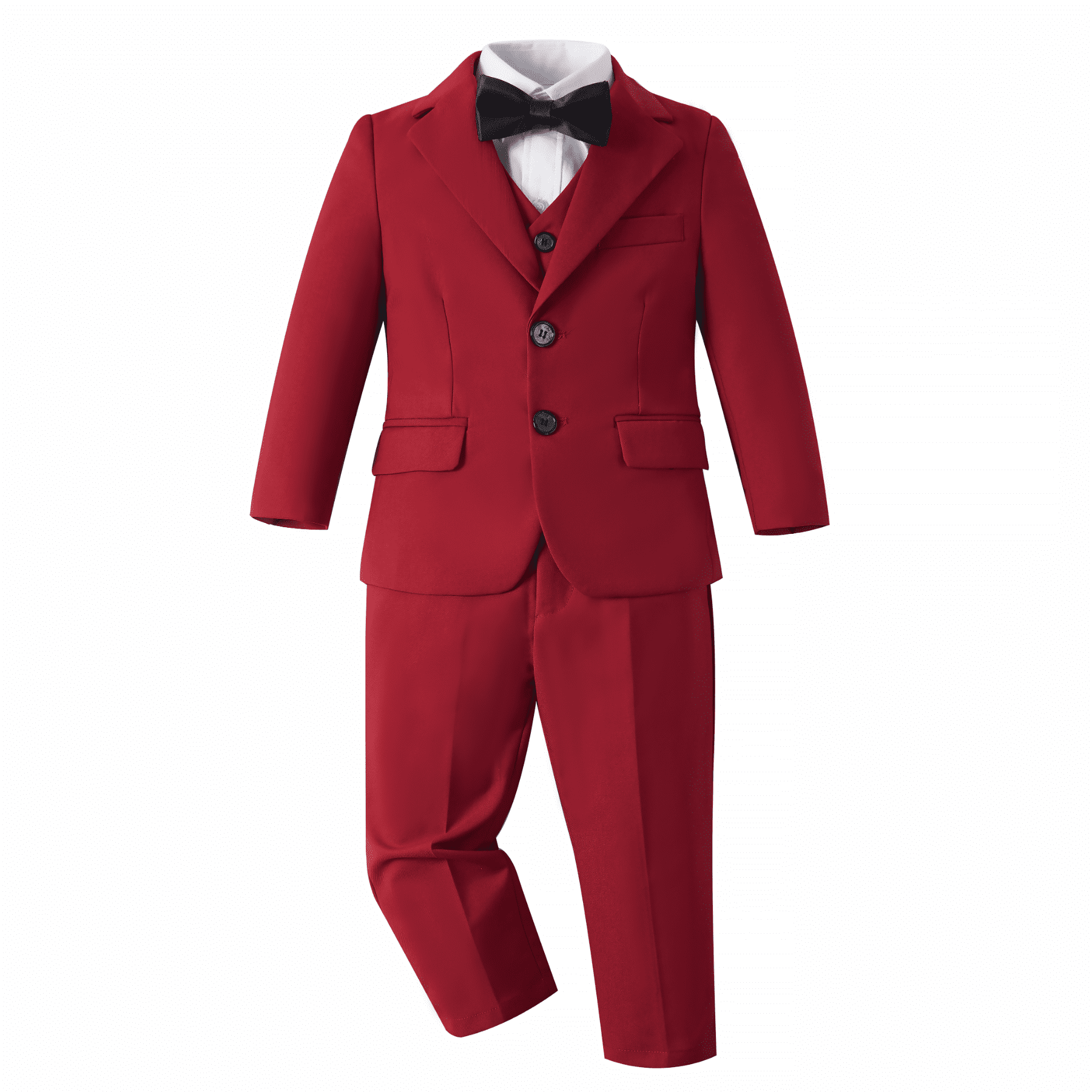 ETHAN Teen Boy Suit Colorful Formal Suits 5 Piece Slim Fit Dresswear ...