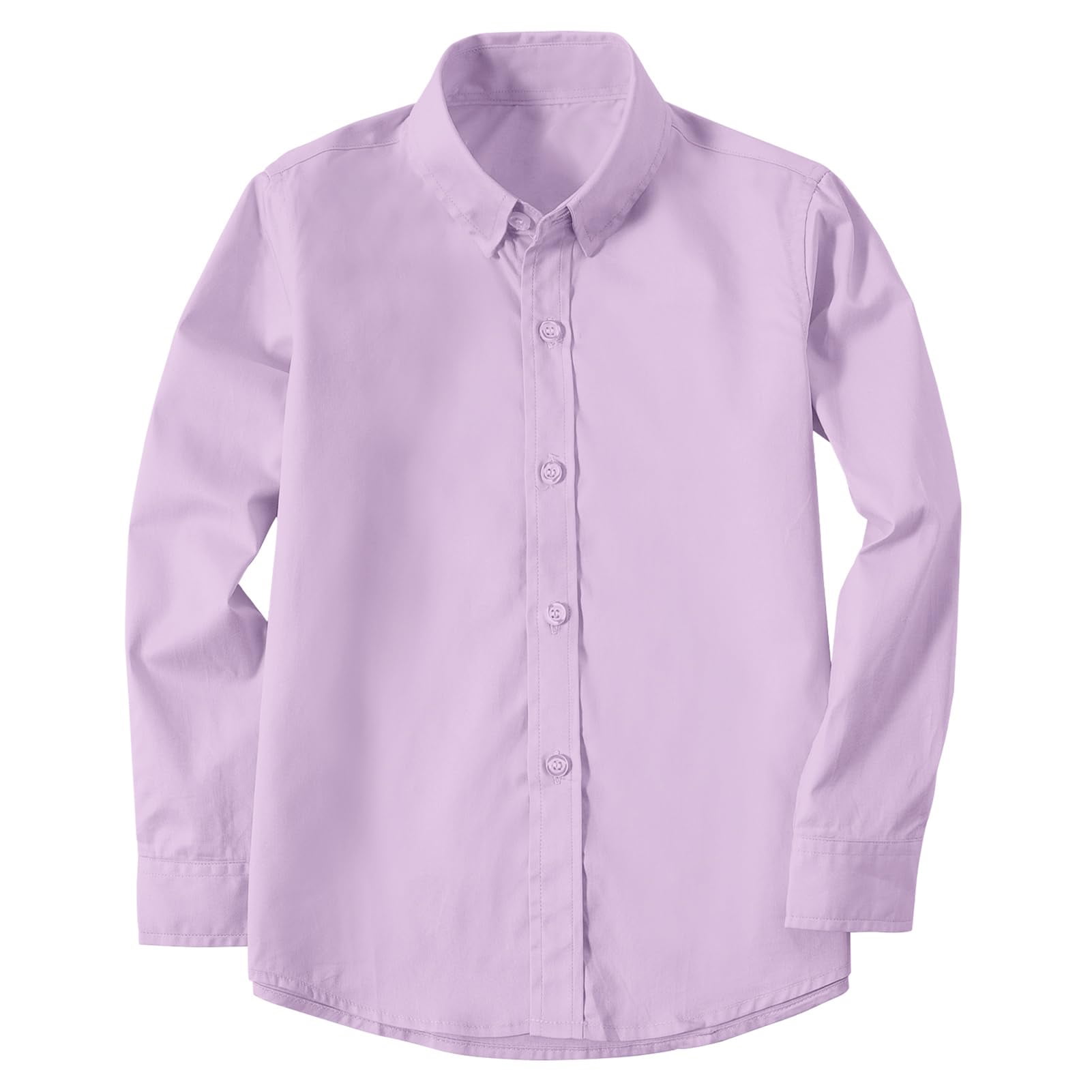 ETHAN Toddler Boy Collared Shirt Button Down Shirt Long Sleeve Boys ...