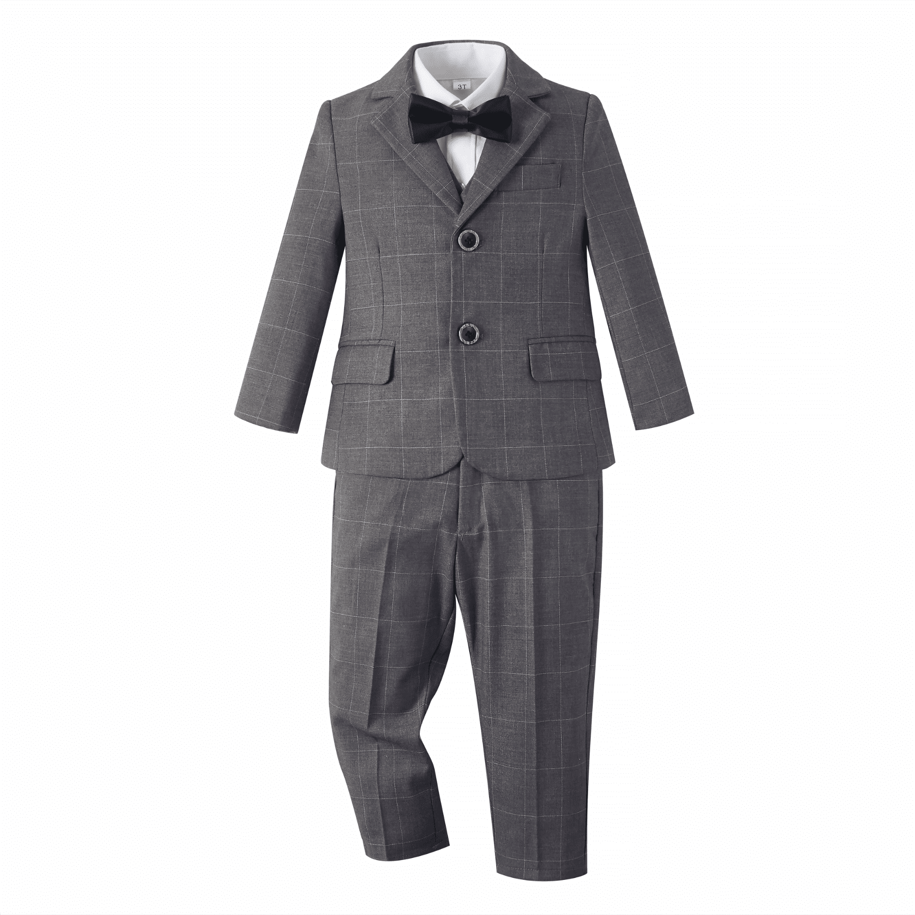 ETHAN Toddler Boy Suit Colorful Formal Suits 5 Piece Slim Fit Dresswear ...