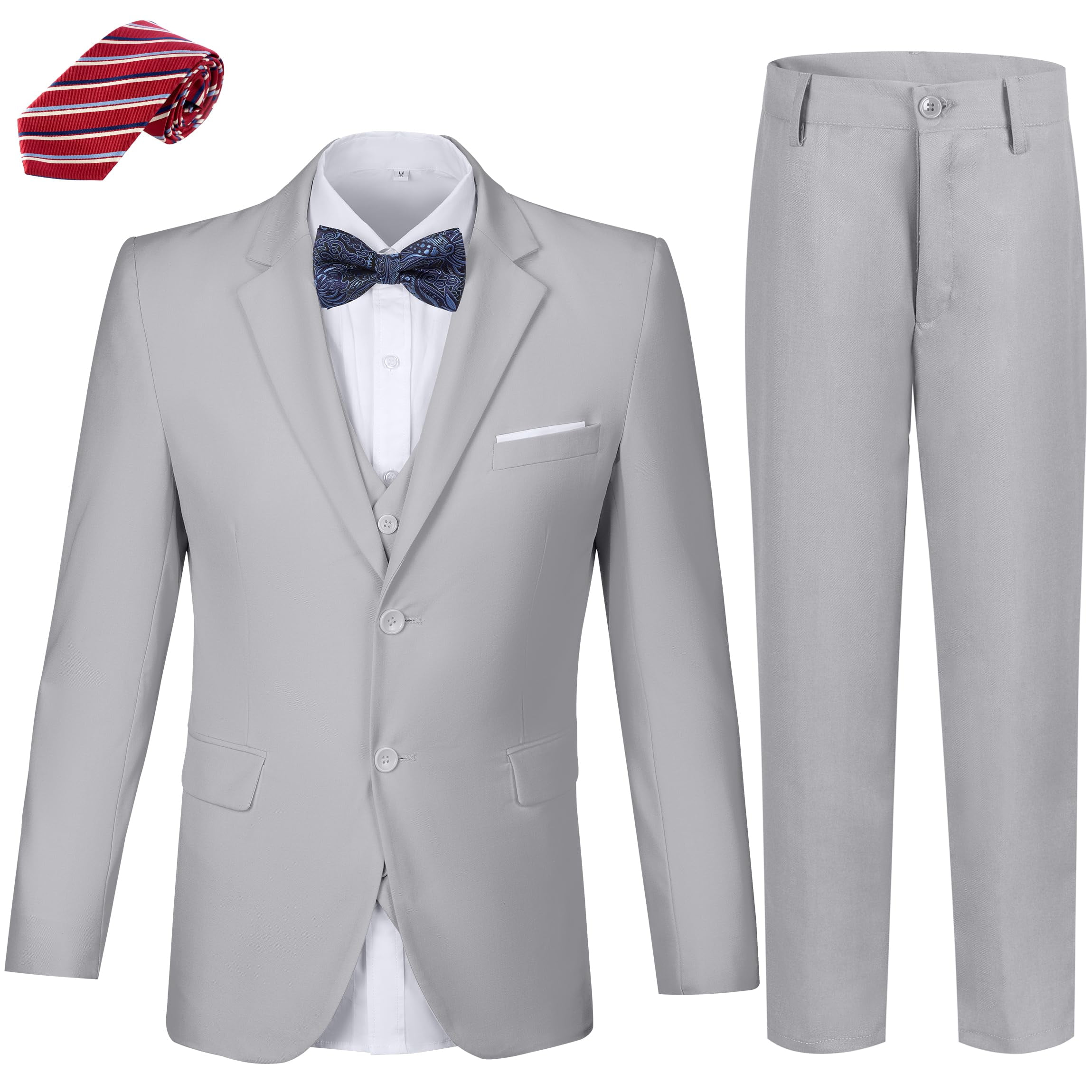 ETHAN Toddler Boys Church Clothes Boys Formal Wear Outfit Set Vest and ...