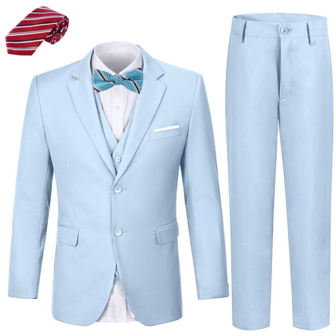 ETHAN Toddler Boys Church Clothes Boys Formal Wear Outfit Set Vest and ...