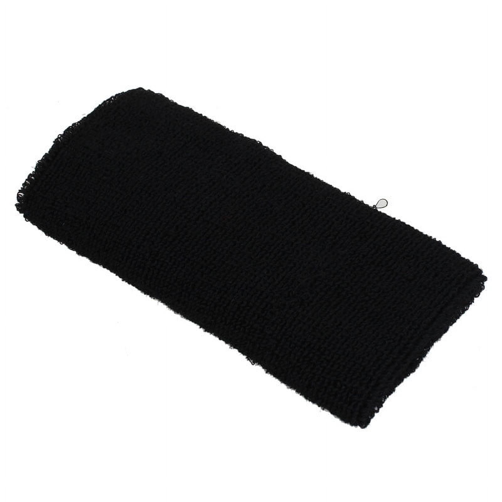 ETHKIA Unisex Cotton Sweatband Wristband Arm Band for Basketball Tennis ...