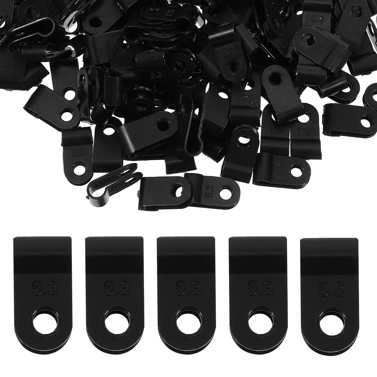 ETHZZLE 1000Pcs Cable Clips Nylon for Home and Living Room Needs ...