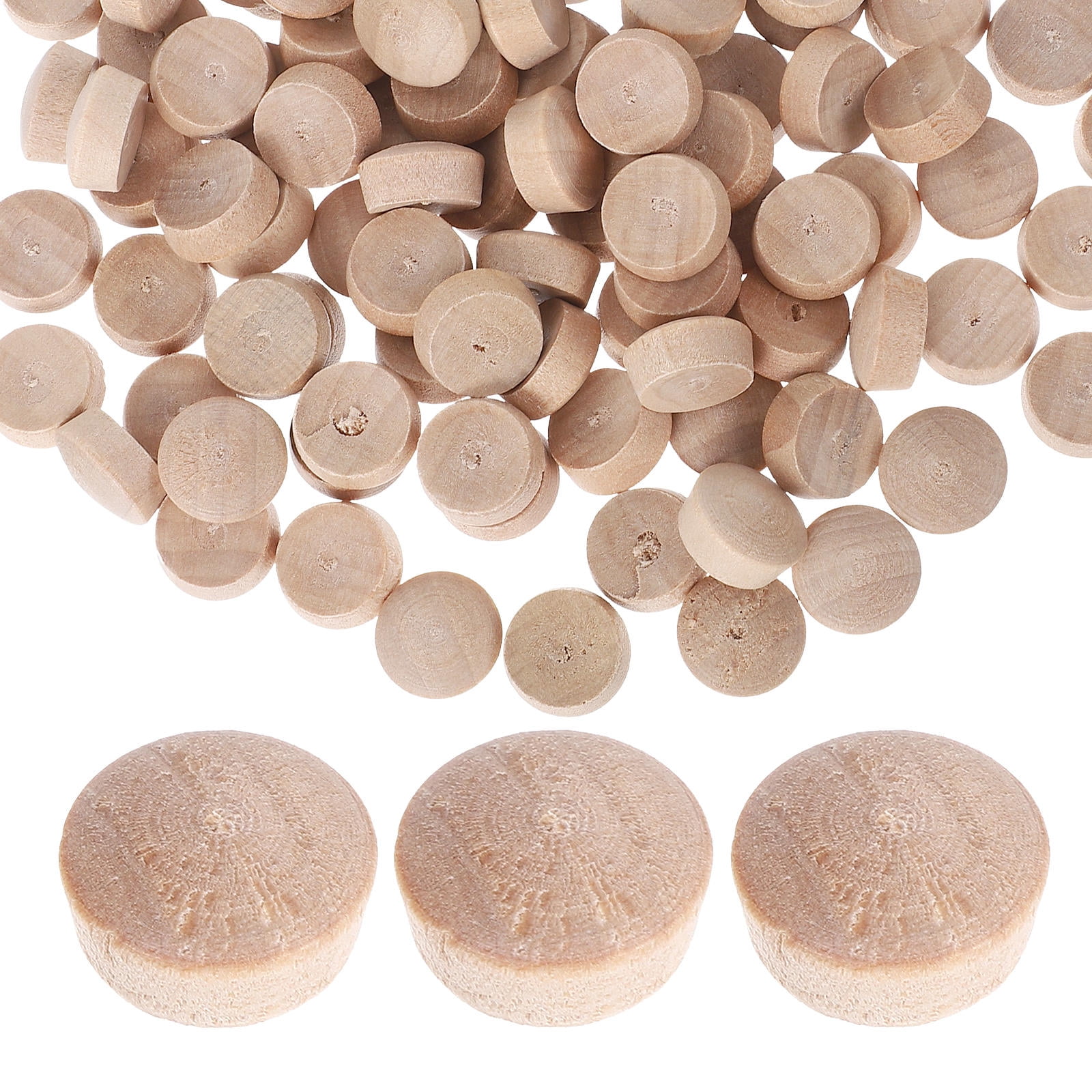 ETHZZLE Small Wood Plugs Wooden Plugs Wood 100Pcs - Walmart.com