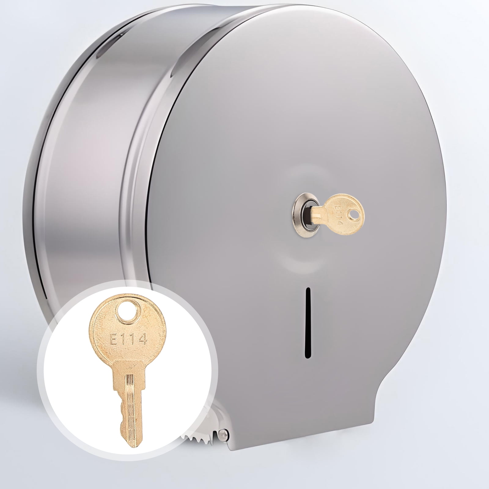 ETHZZLE 10Pcs Silver Paper Dispenser Keys for Public Restrooms and ...