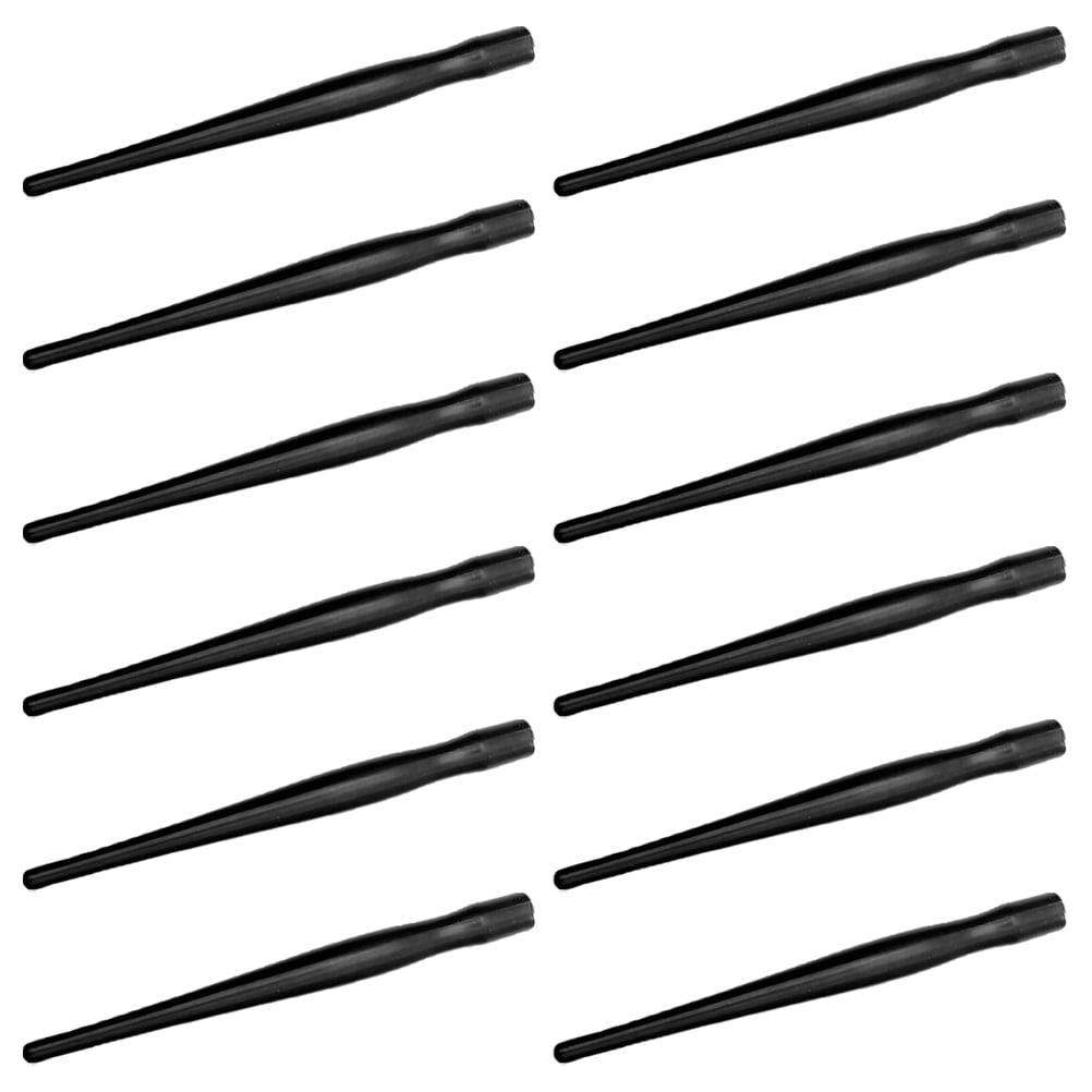ETHZZLE 12-Pcs Manga Pen Nibs Black Plastic for Comic Pen and Drawing ...