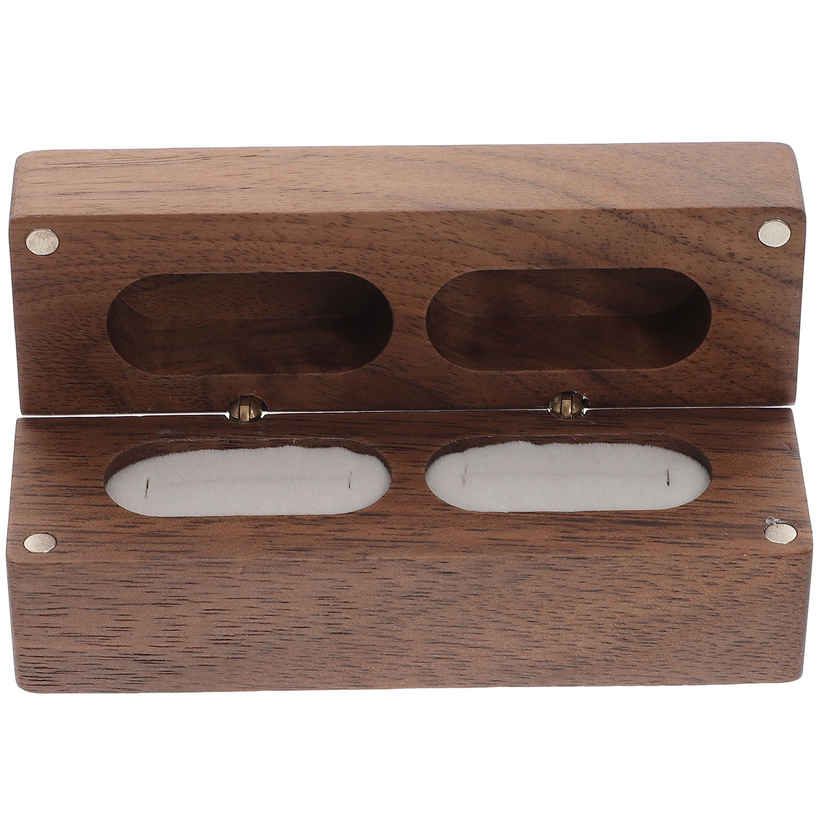 ETHZZLE 1Pack Holder Box Wood Storage Coffee for Anniversary Women ...