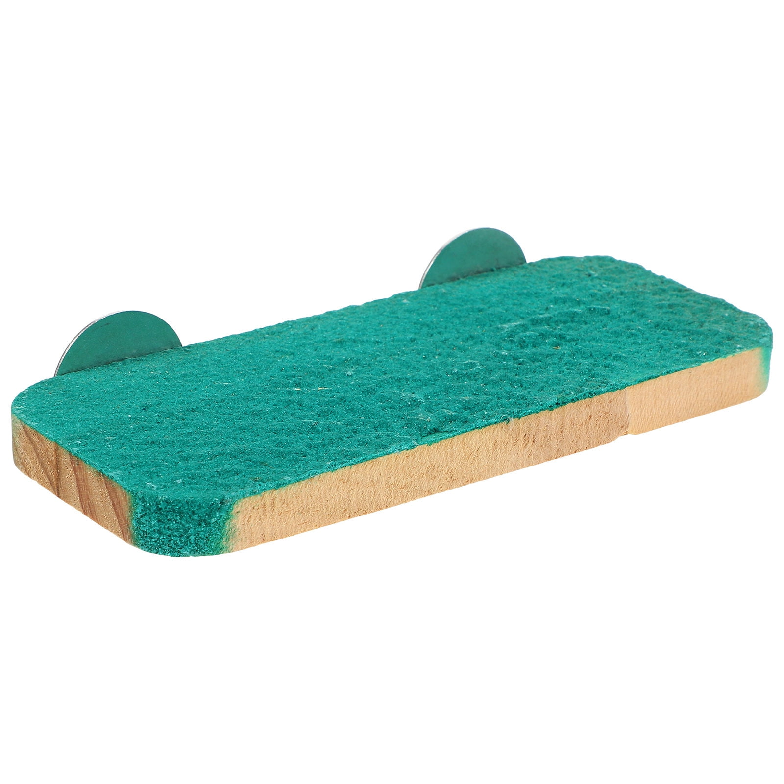 ETHZZLE 1Pack Parrot Wooden Stand Bird Platform Green Multi-functional ...